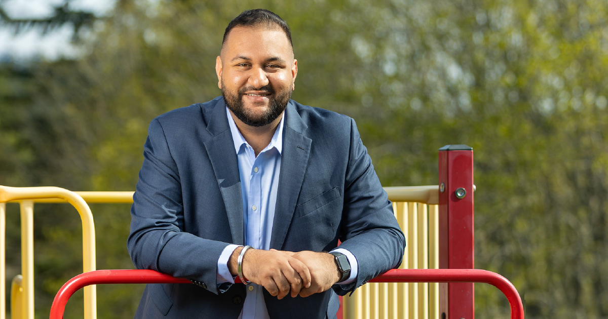 Ravi Parmar and David Eby’s BC NDP team